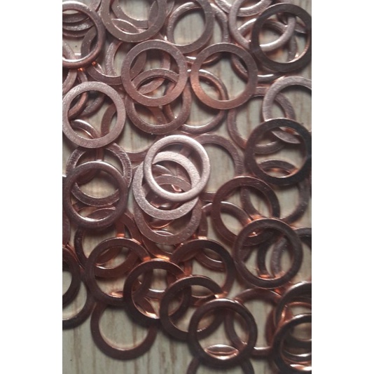 Jual ring tembaga baud K12-drat 10mm selang oli rem cakram | Shopee ...