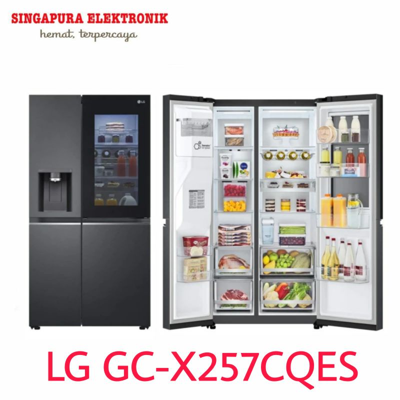 Jual LG Kulkas Side by Side GC-X257CQES | Shopee Indonesia