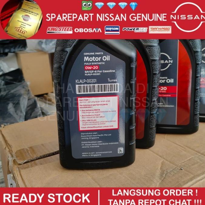Jual Kicks Serena C27 Oli Mesin Engine Oil 0W-20 Fully Synthetic Ori ...