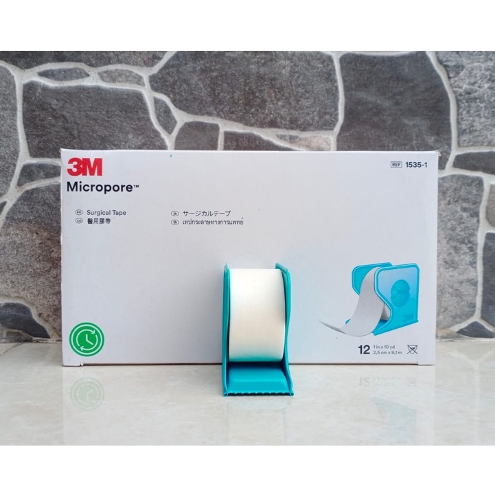 Jual Micropore 3m Micropore 1 inch Micropore Plester 3m Medis Plester ...