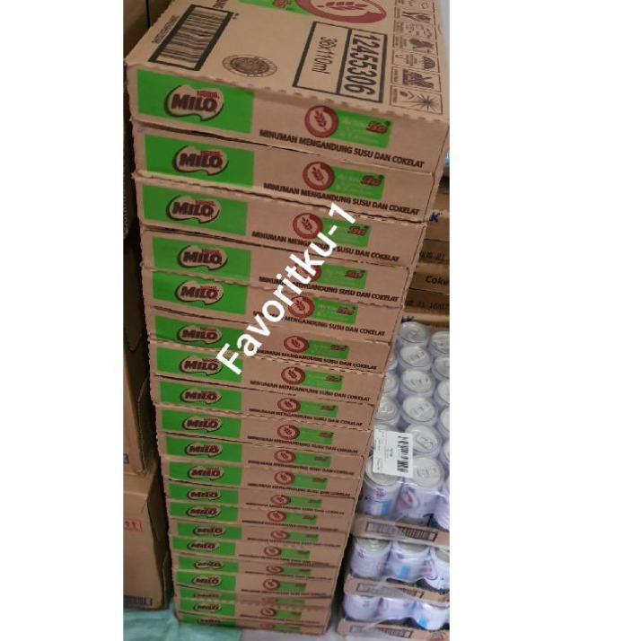 Jual COD Susu MILO ACTIV-GO UHT Kemasan Kotak 110 ml. 1 Dos Isi 36 Kotak !! | Shopee Indonesia