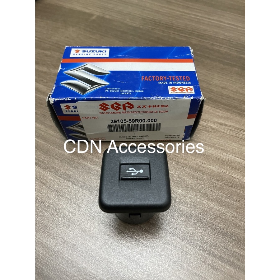 Jual Socket USB Suzuki Original Ertiga/Swift SGP/39105-59R00-000/Soket ...