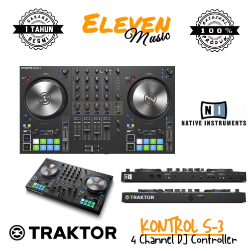 Jual Native Instruments Traktor Kontrol 4 Channel DJ Controller ...
