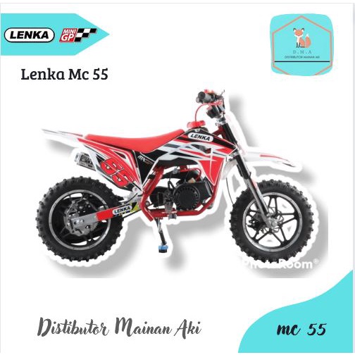 Jual Motor Bensin Mini Trail Lenka MC 55 50cc | Shopee Indonesia