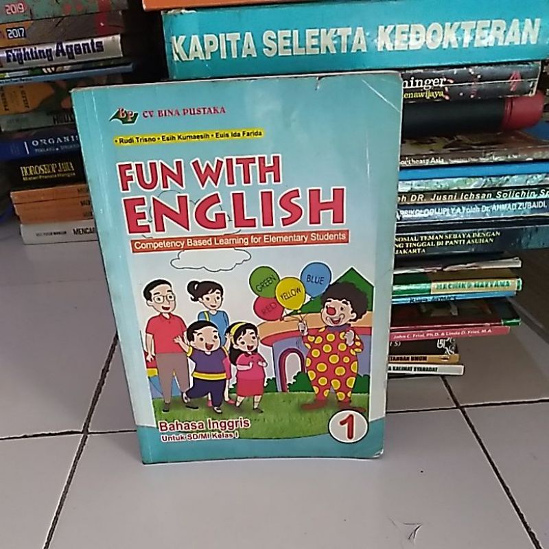 Jual buku fun with english untuk sd kelas 1 cv bina pustaka | Shopee ...