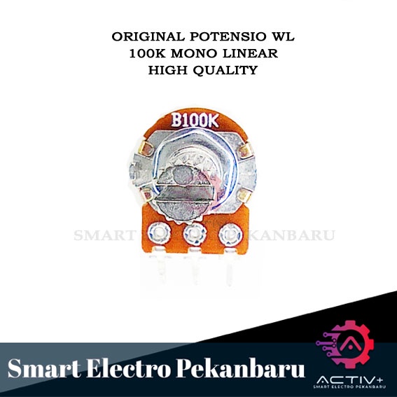 Jual ORIGINAL POTENSIO WL 100K OHM MONO LINEAR 100000 Ohm Potensiometer ...