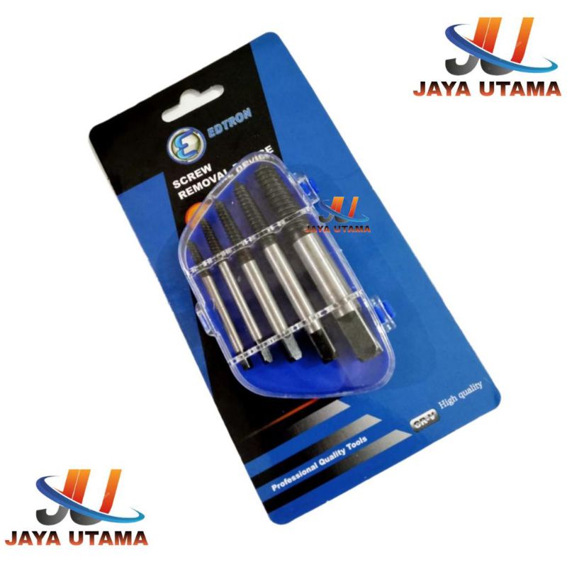 Jual Mata Bor Obeng Tab Balik Set 5 pcs Mata Bor Screwdriver Extractor ...