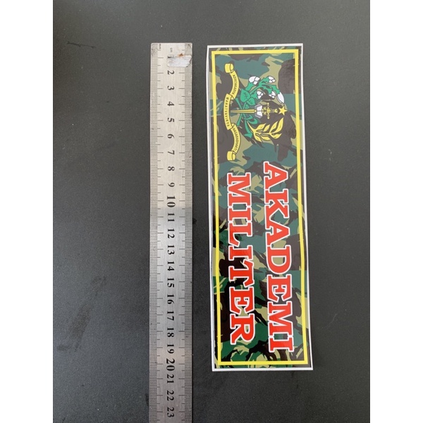 Jual Sticker Stiker Akademi Militer AKMIL Taruna TNI untuk Mobil Motor ...