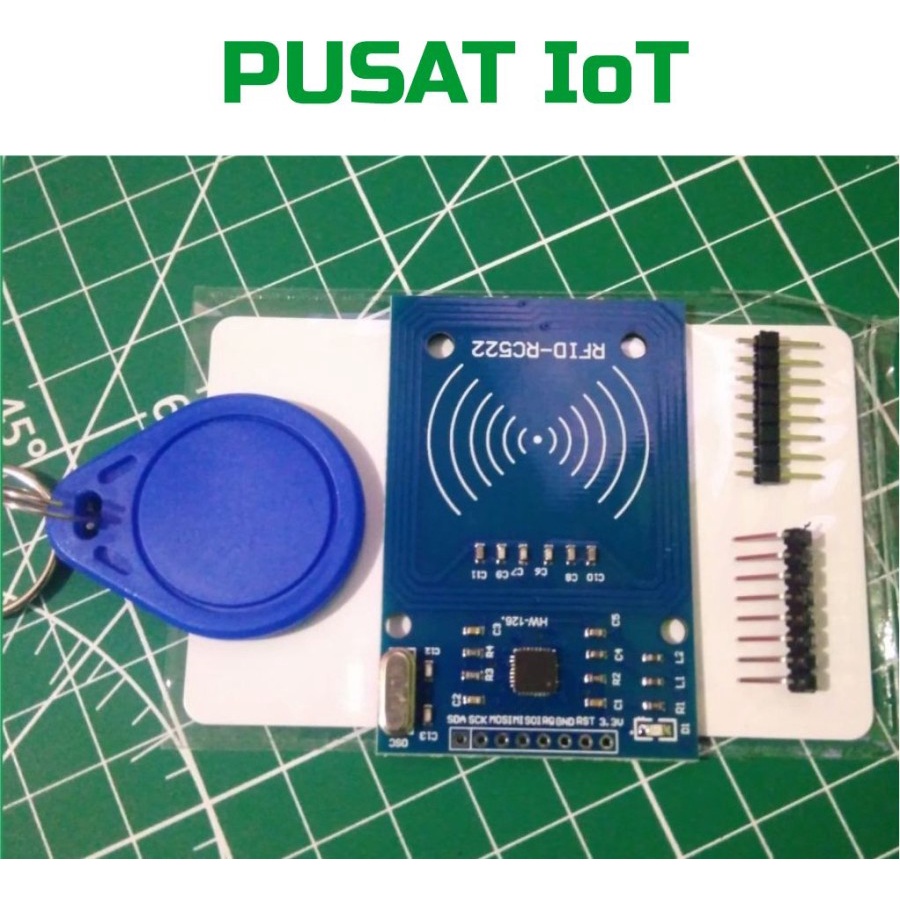 Jual RFID Reader RC522 13.56 MHz Arduino NodeMCU | Shopee Indonesia
