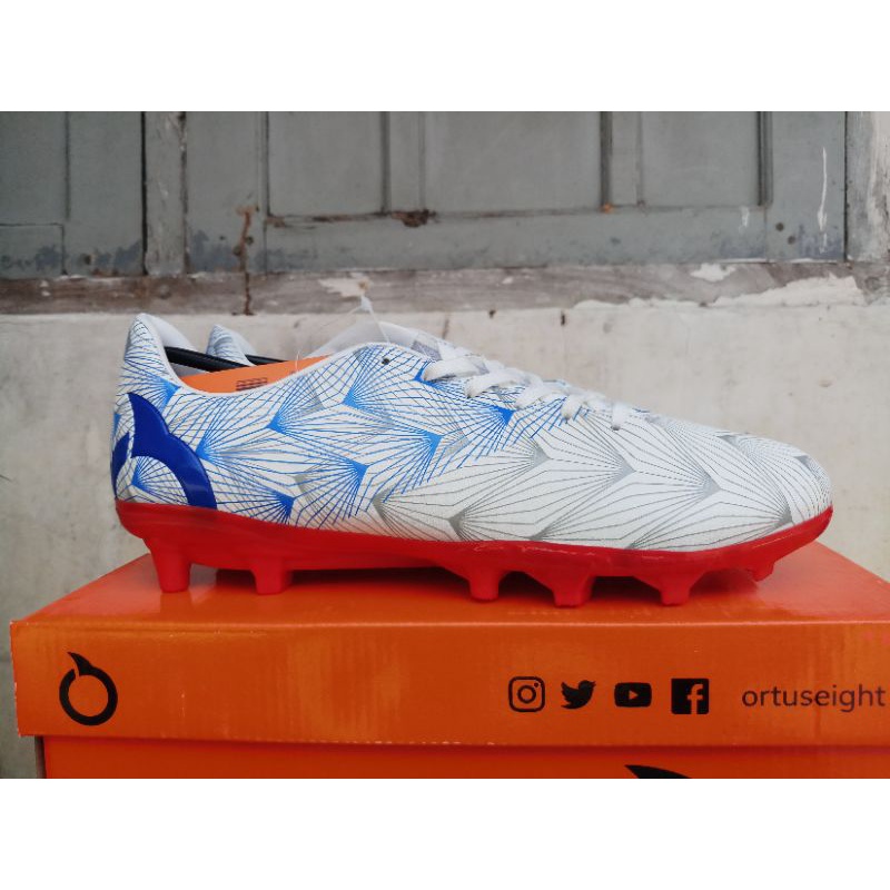 Jual ORTUSEIGHT NEUTRON FG (WHITE/ORTRED/BLUE) | Shopee Indonesia