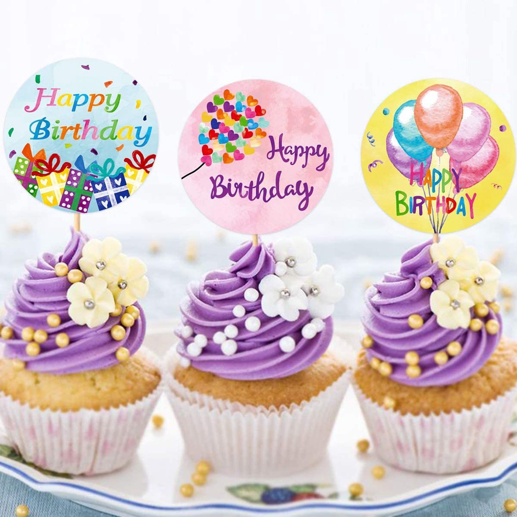 Jual Stiker Label Segel Thank you Sticker Ulang Tahun Happy Birthday ...