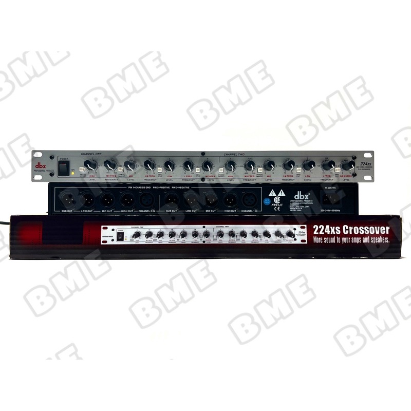 Jual Crossover DBX 224xs 4 way + Subwoofer crosover dbx224xs New Grade ...