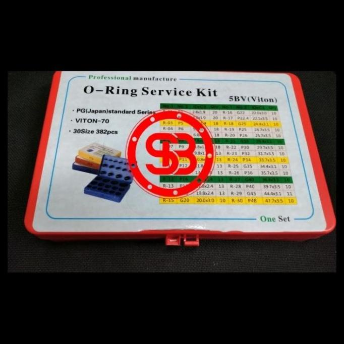 Jual Oring O-Ring O Ring Kit Set Box Mm ( Milimeter ) Bahan Viton ...