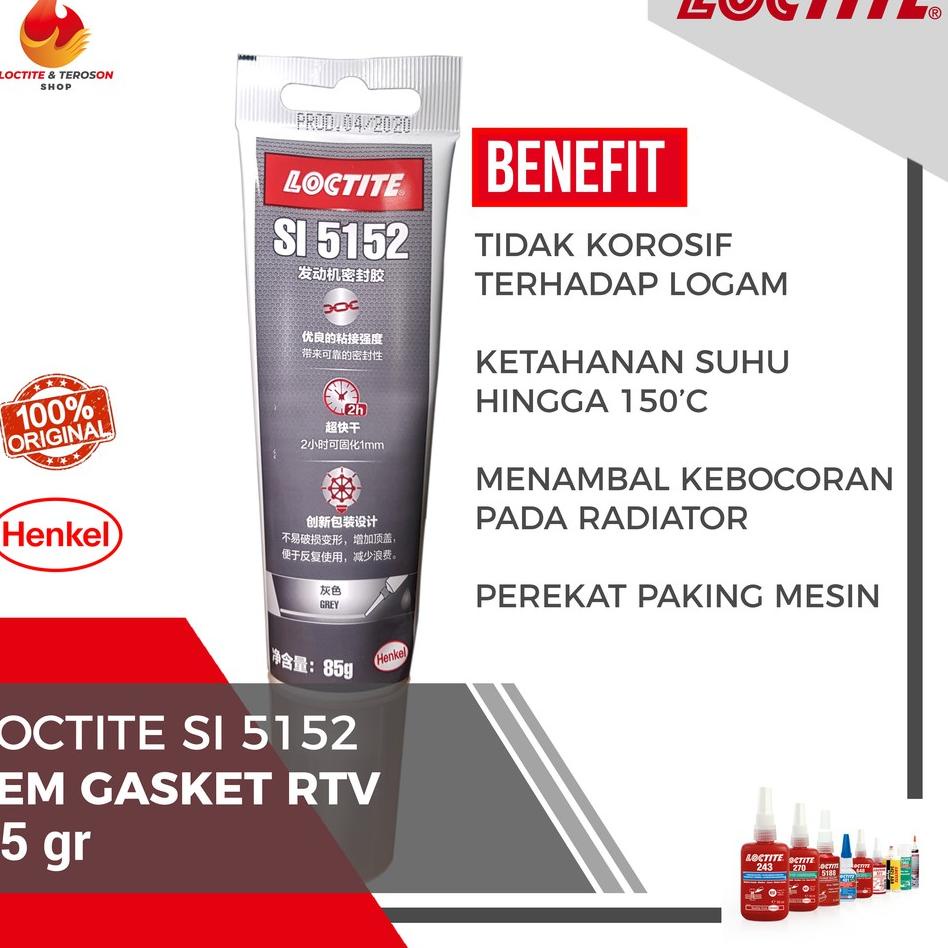 Jual Dipesan ya--LEM SILIKON GASKET RTV TAHAN PANAS UNTUK PAKING MESIN ...