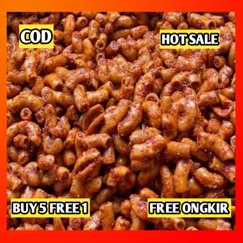 Jual [70Gram] Makaroni Bantet Tasikmalaya Makroni Bantet Pedas Makroni ...