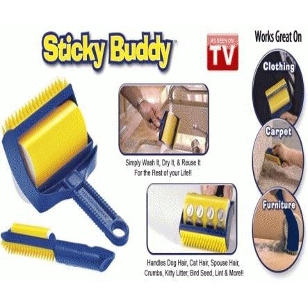 Jual Sticky Buddy Pembersih Bulu Auto Bersih !!! Ready !!! | Shopee ...