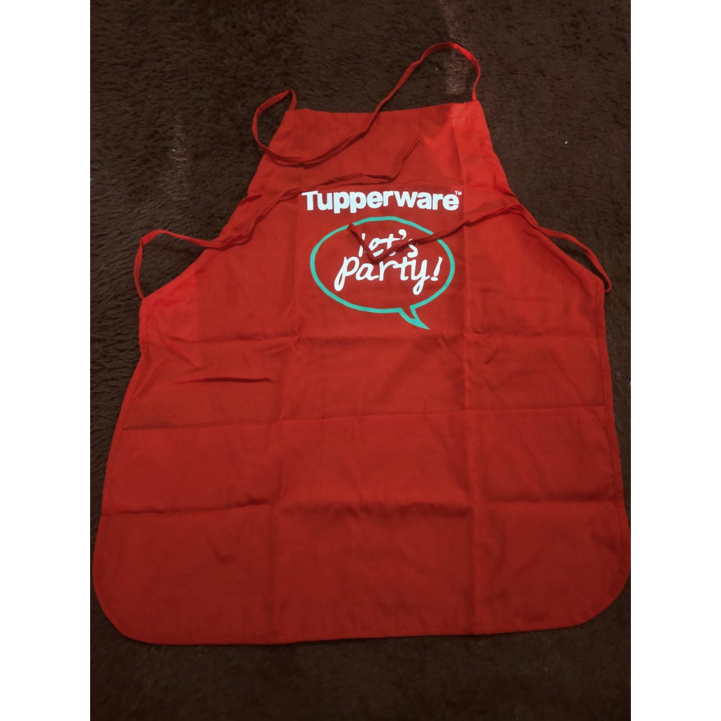Jual APRON CELEMEK TUPPERWARE / APRON TUPPERWARE / CELEMEK TUPPERWARE ...
