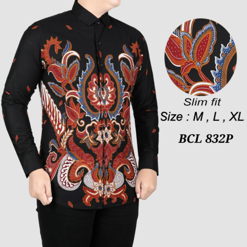 Jual BATIK SOLO - NEW TRENDY - BAJU BATIK PRIA - BAJU KEMEJA BATIK SLIM ...