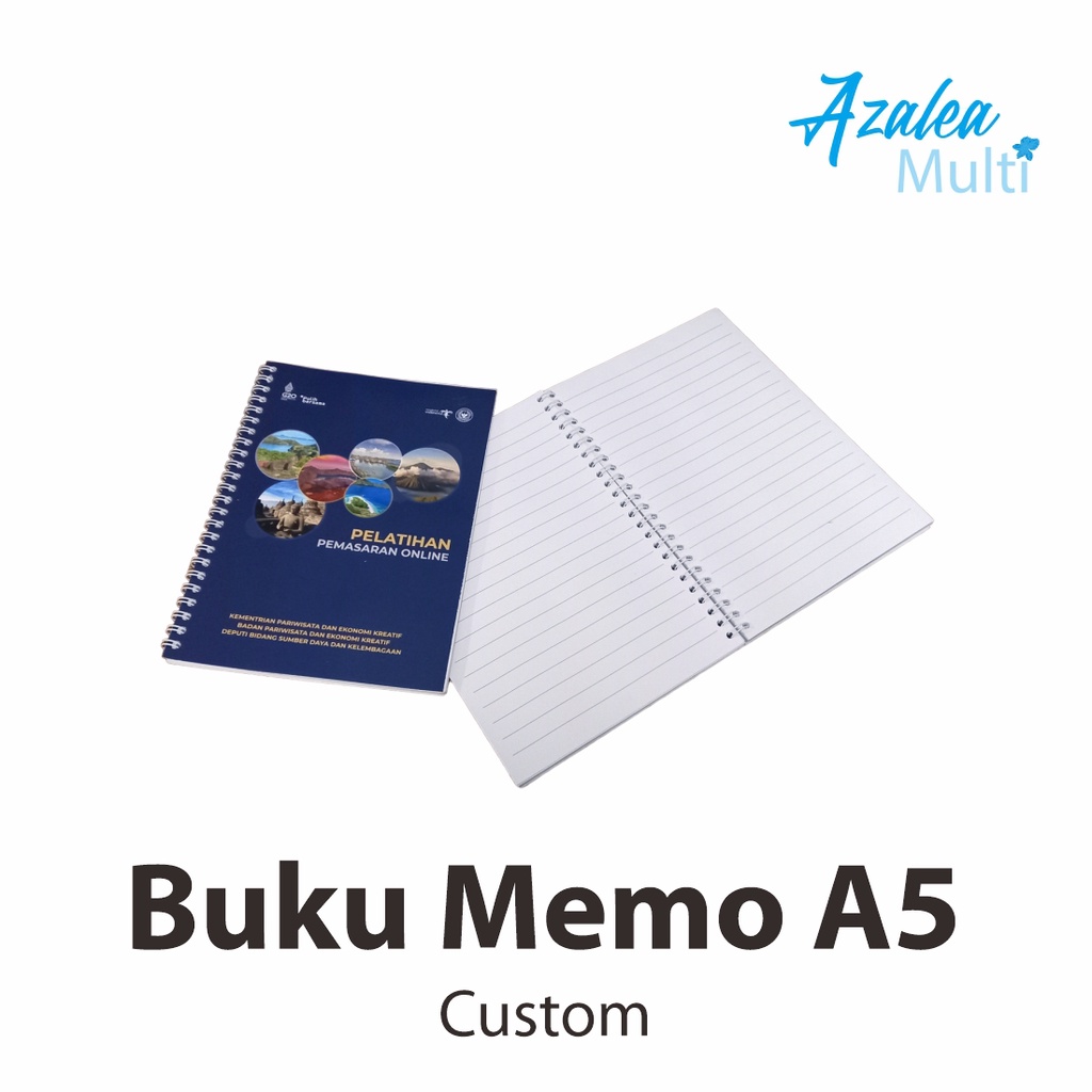 Jual Buku Memo A5 Custom - Notepad - Souvenir Buku - Notebook A5 - Souvenir Buku | Shopee Indonesia