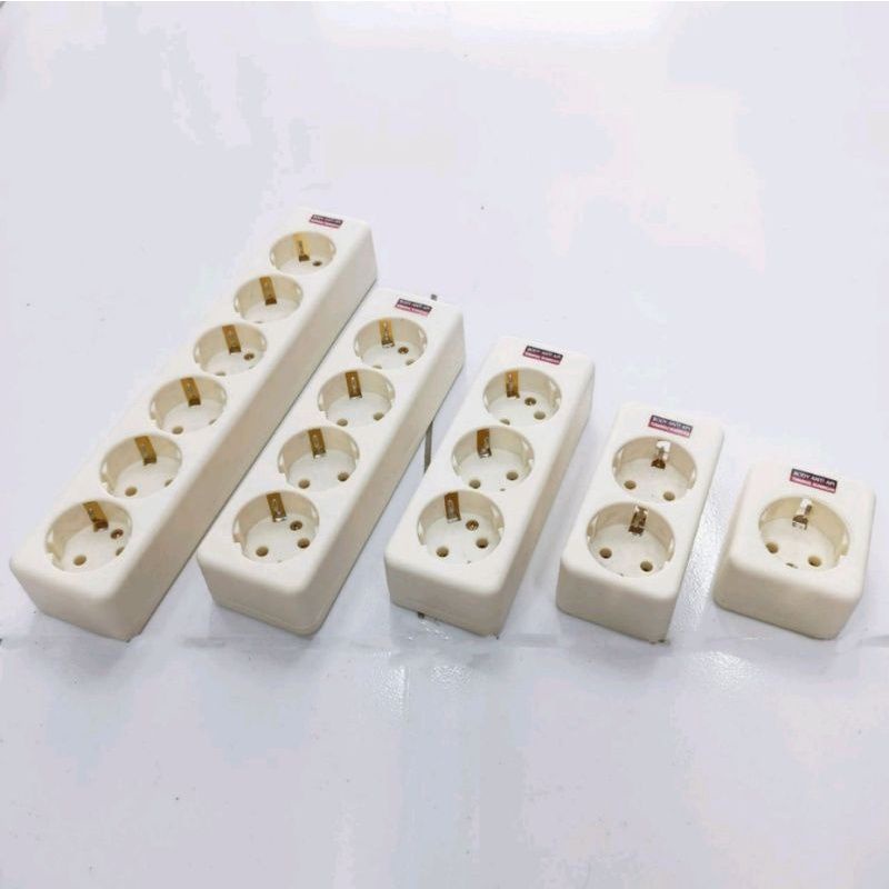 Jual Loyal Stop Kontak Arde Terminal Kuningan Asli SNI 1 2 3 4 Lubang | Shopee Indonesia