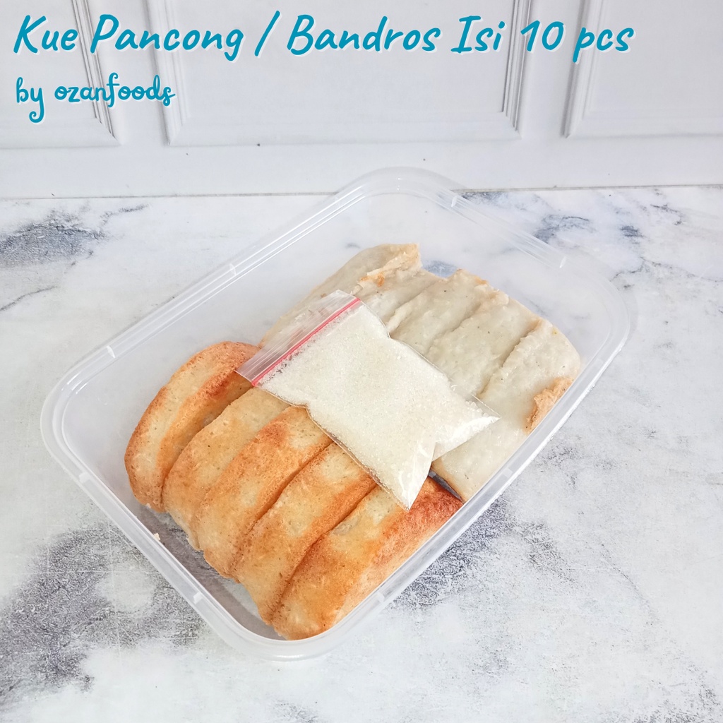 Jual Kue Pancong Jadul - Bandros Isi 10 pcs | Shopee Indonesia