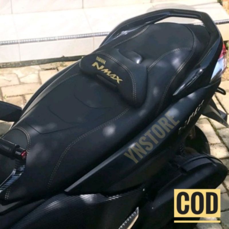Jual Cover Jok Nmax 2022 2021 2020 MB tech Modifikasi Hitam Polos ...