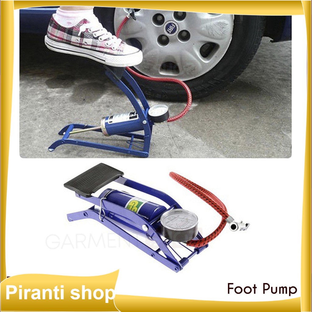 Jual pompa ban sepeda motor ban mobil pompa injak angin sepeda mobil ...