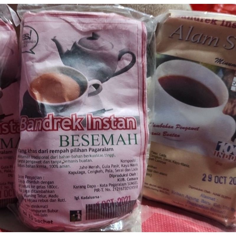 Jual Bandrek Instan Pagaralam | Shopee Indonesia