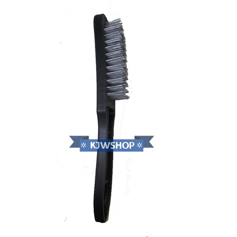 Jual Sikat Baja Putih gagang Plastik Hitam Murah Wire Brush Gagang ...