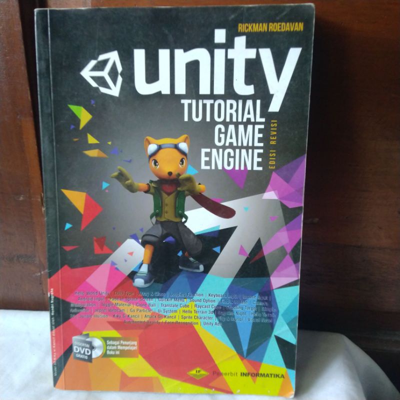 Jual BUKU UNITY TUTORIAL GAME ENGINE EDISI REVISI | Shopee Indonesia