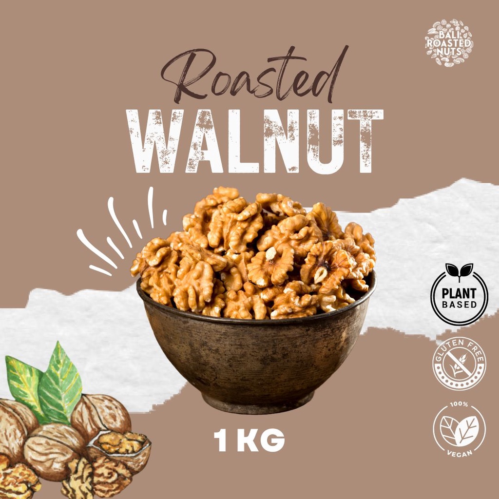 Jual Roasted Walnut 1kg | Shopee Indonesia