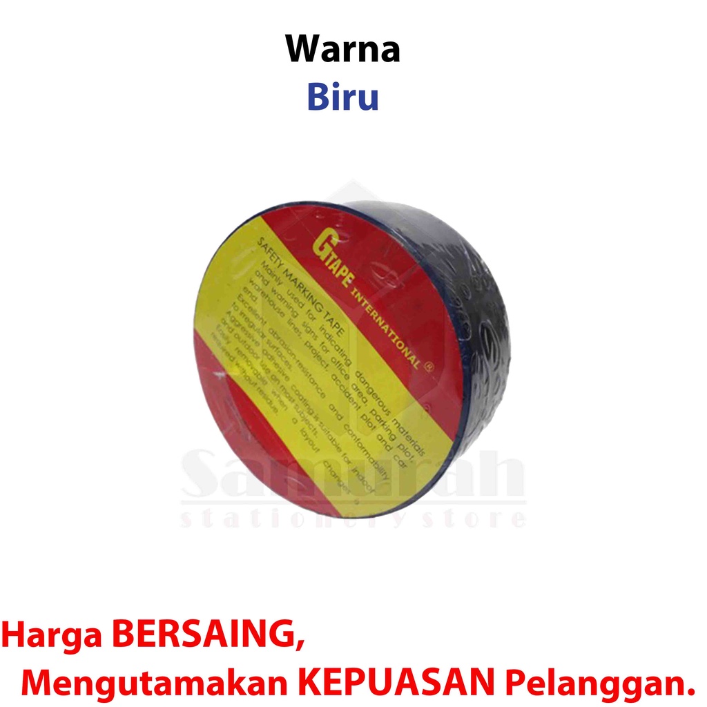 Jual Lakban Lantai Lebar 48 mm x 33 Meter / Safety Marking Floor Tape 2 ...