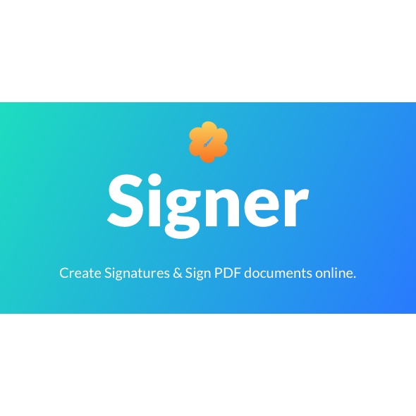 Jual Signer v - Create Digital signatures and Sign PDF documents online ...