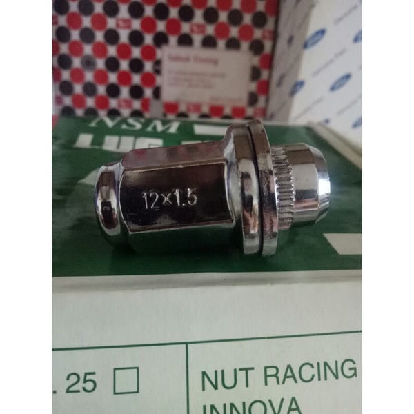 Jual baut roda racing mur racing inova innova hilux fortuner 1ktk 20pc ...