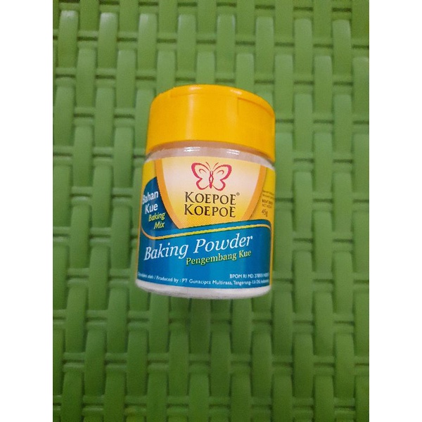 Jual baking powder koepoe koepoe 45 gram | Shopee Indonesia