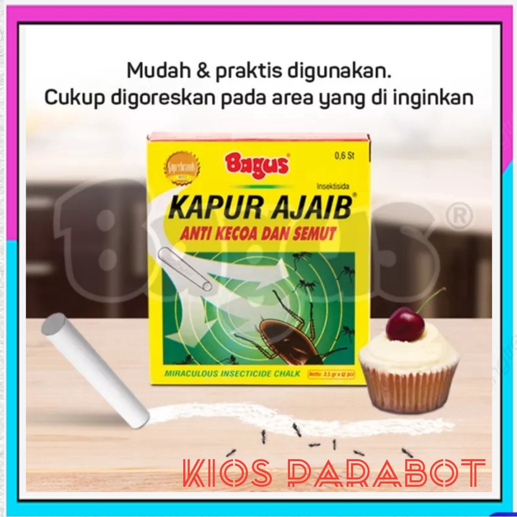 Jual 12 Pcs Kapur Semut Ajaib Kapur Bagus Kapur Pengusir Semut Dan ...