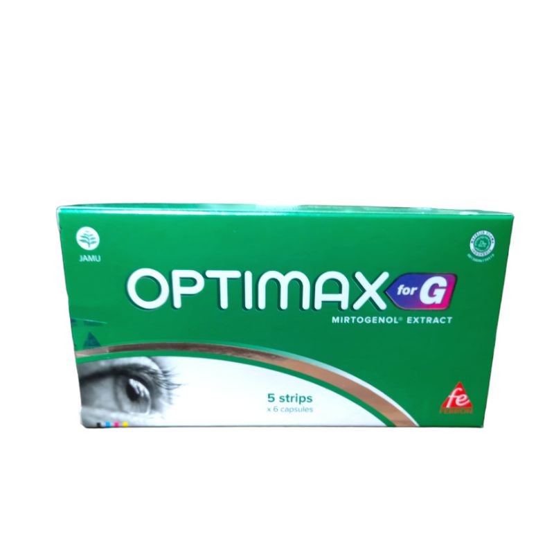 Jual Optimax for G @ 30 kapsul | membantu memelihara kesehatan mata ...