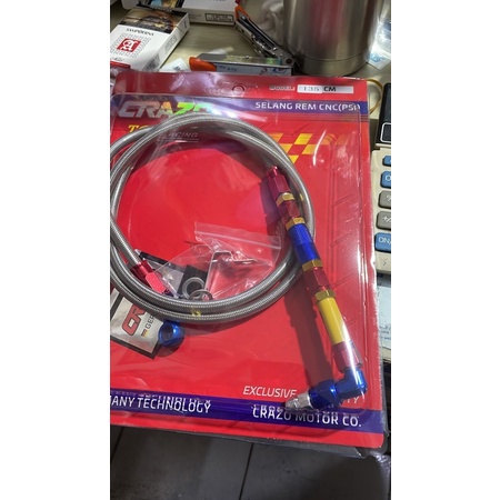 Jual selang rem psi 135cm semua jenis motor | Shopee Indonesia