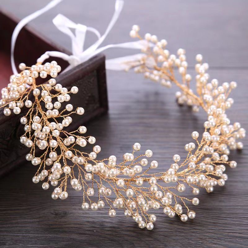 Jual Anyelir Headpiece - Aksesoris Mutiara Pengantin Simple Elegan ...
