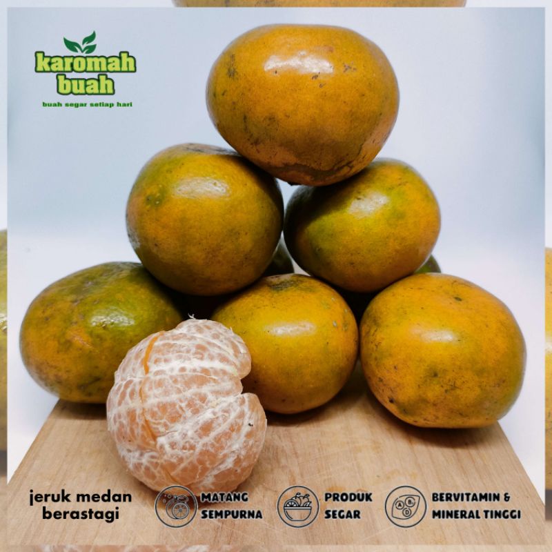 Jual BUAH JERUK MEDAN BERASTAGI 1KG SUPER MANIS / JERUK MEDAN MANIS ...