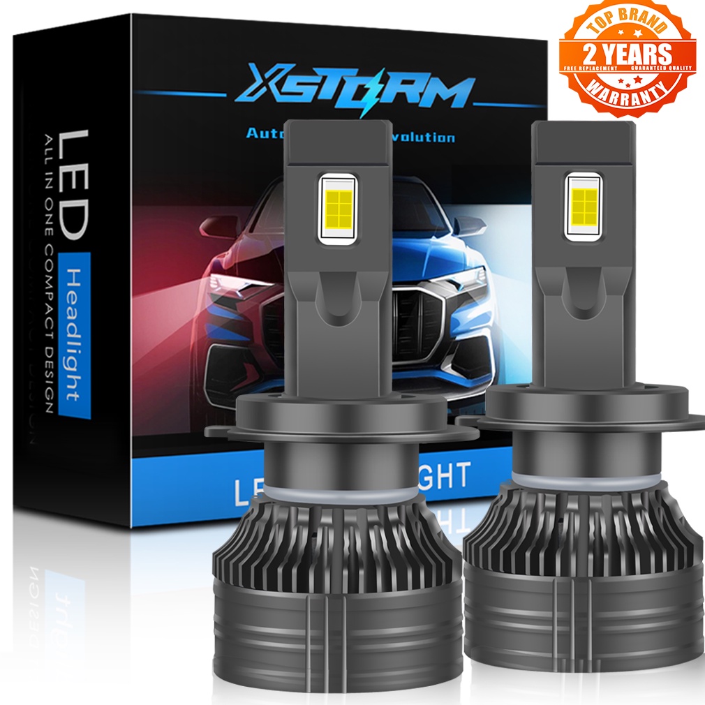 Jual XSTORM 2Pcs Terang 150W 30000LM H7 LED Headlight H1 H4 H11 9006 HB4 9005 HB3 Lampu Senja ...