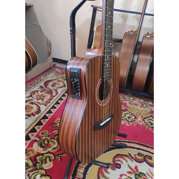 Jual gitar akustik Elektrik junior 3/4 martein & Go. tanam besi free ...