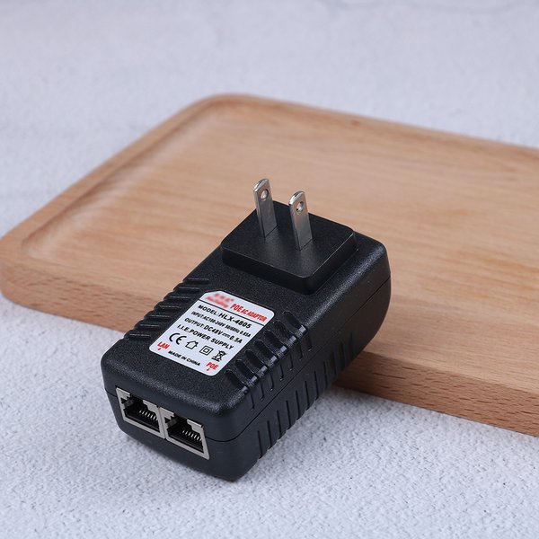 Jual Promo Portable Adaptor POE 48V DC 0.5A Ethernet Injector for ...
