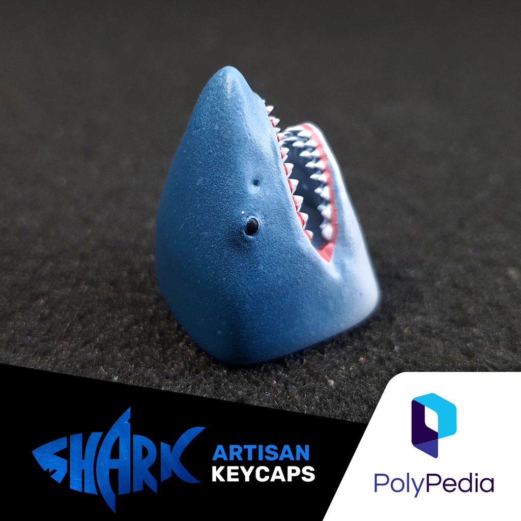 Jual Jaws Shark Artisan Keycap / Keycaps | Shopee Indonesia