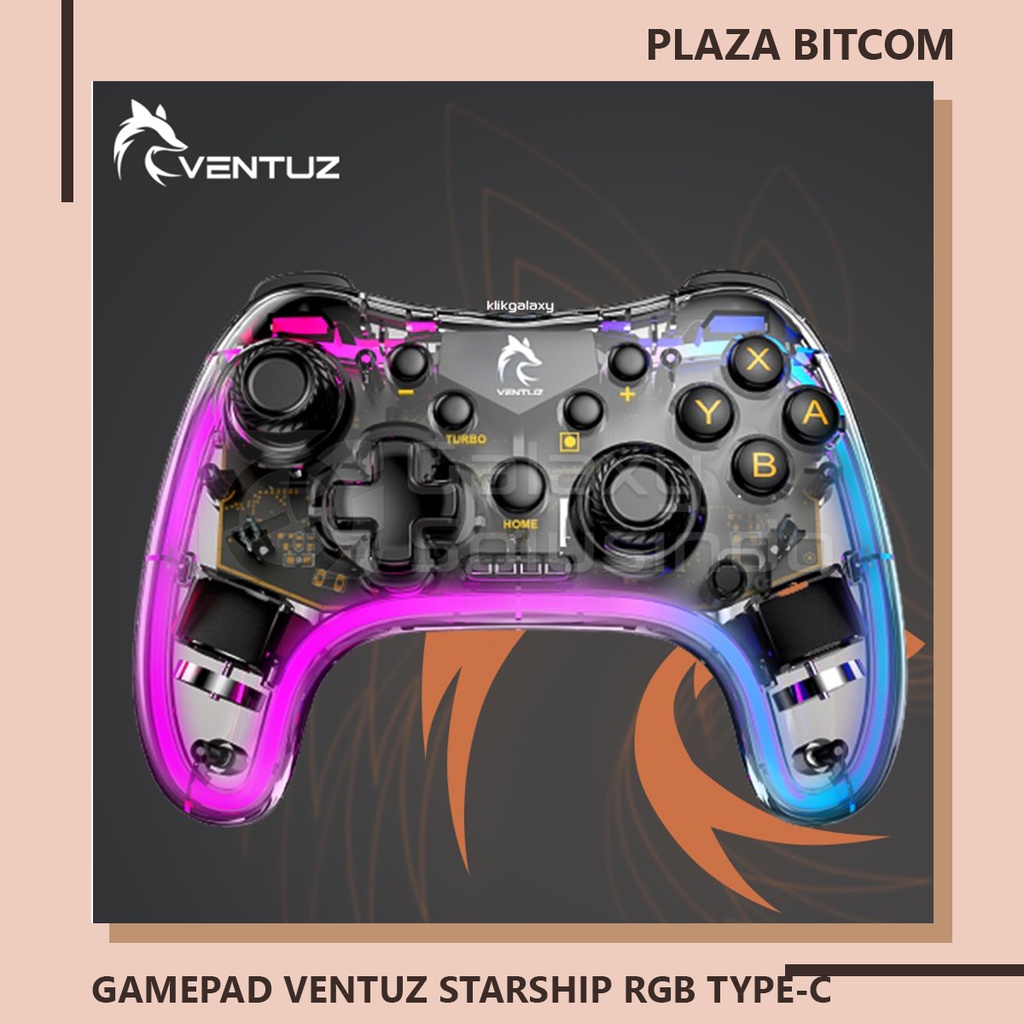 Jual GAMEPAD VENTUZ STARSHIP RGB TYPE-C | BITCOM PLAZA | Shopee Indonesia