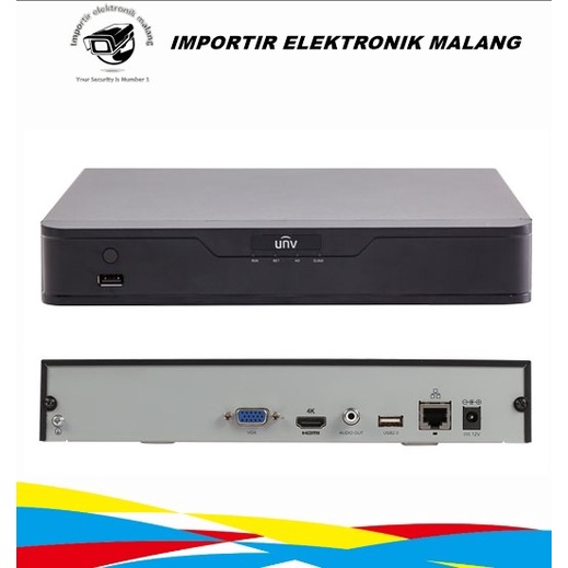 Jual IEM - NVR 8ch UNIVIEW Non Poe Switch | Shopee Indonesia