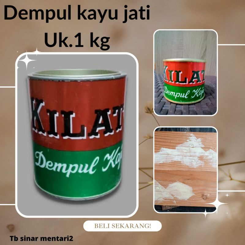 Jual CAT KAYU,DEMPUL KAYU,CAT KAYU,PLAMUR KAYU UKURAN 1 KG..murah cepat ...