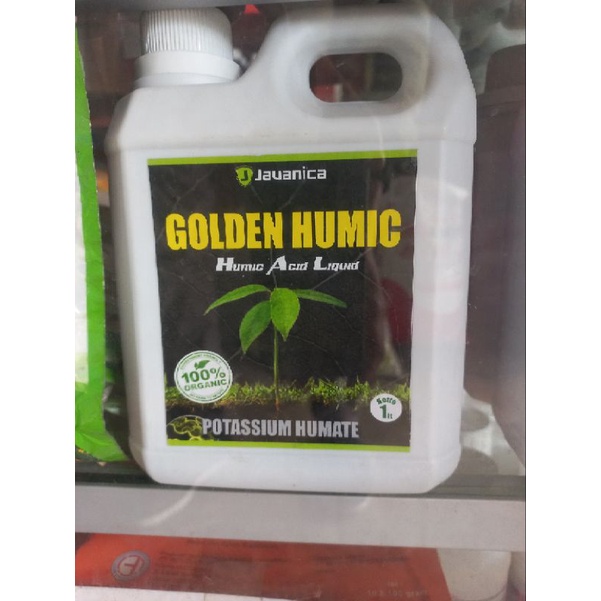 Jual Pupuk Golden Humic/Humic Acid Liquid Javanica 1 Liter | Shopee ...