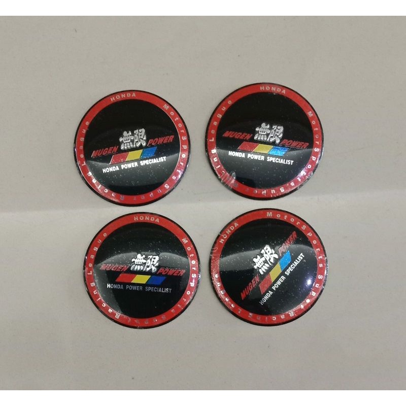 Jual Stiker dop velg mobil logo Mugen | Shopee Indonesia