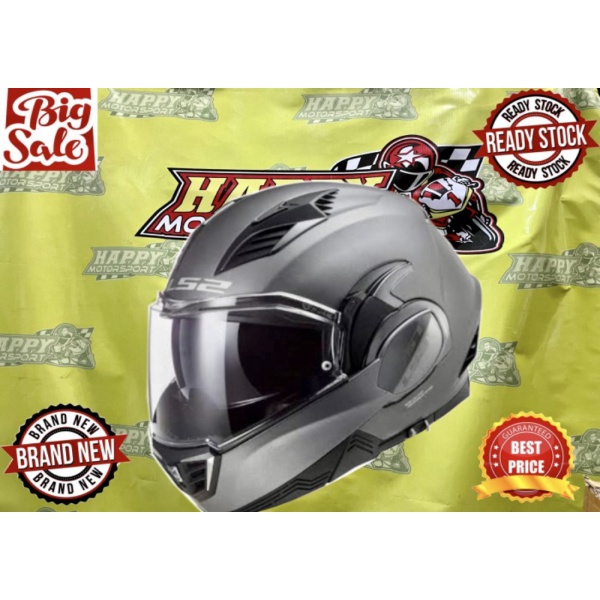 Jual Unik last stok Helm modular LS2 dobel Visor FF900 Valiant 2 ...